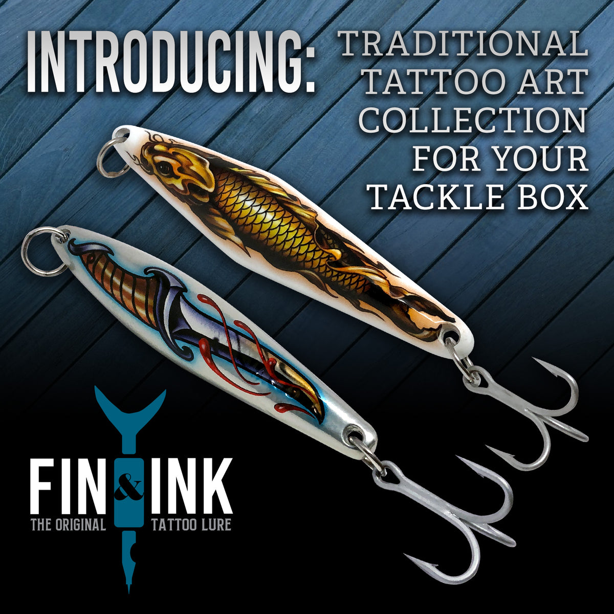 Welcome to Fin & Ink Custom Tattoo Lures! – Fin & Ink Lures