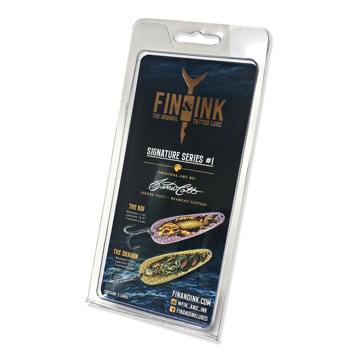 Fin & Ink Lures | Artist Signature Set #1 - Sierra Colt