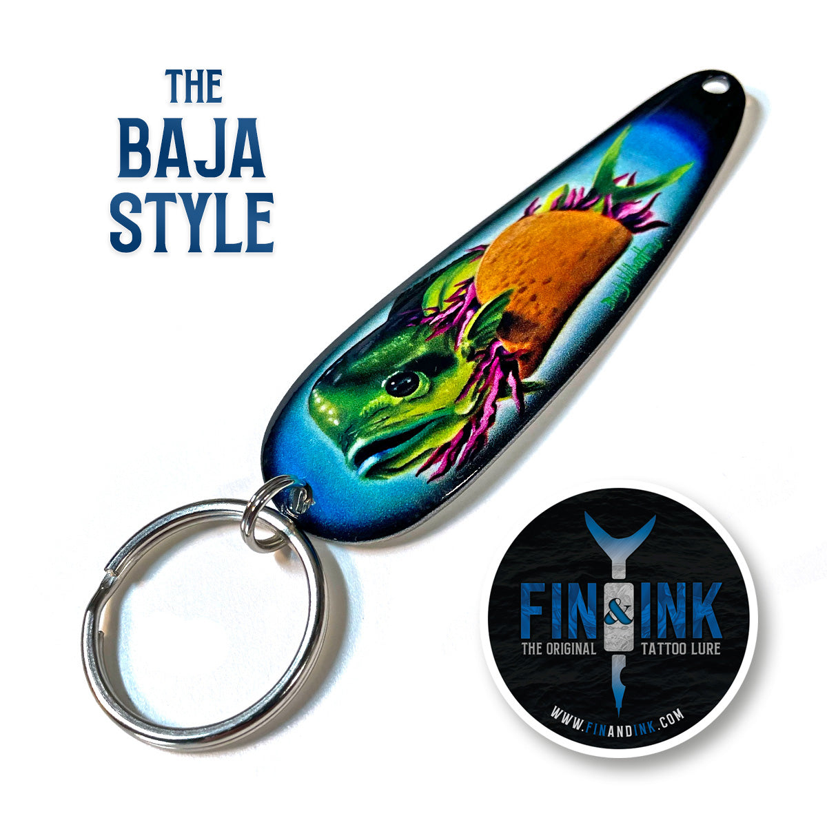 2 Keychain Combo Set – Fin & Ink Lures