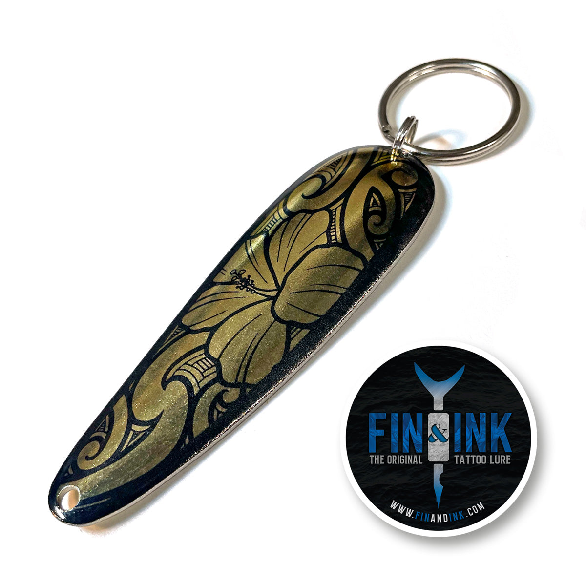 The Koru - Keychain – Fin & Ink Lures